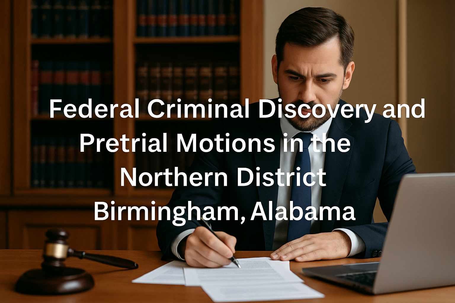 Federal Criminal Discovery and Pretrial Motions in the Northern District - Birmingham, Alabama ...