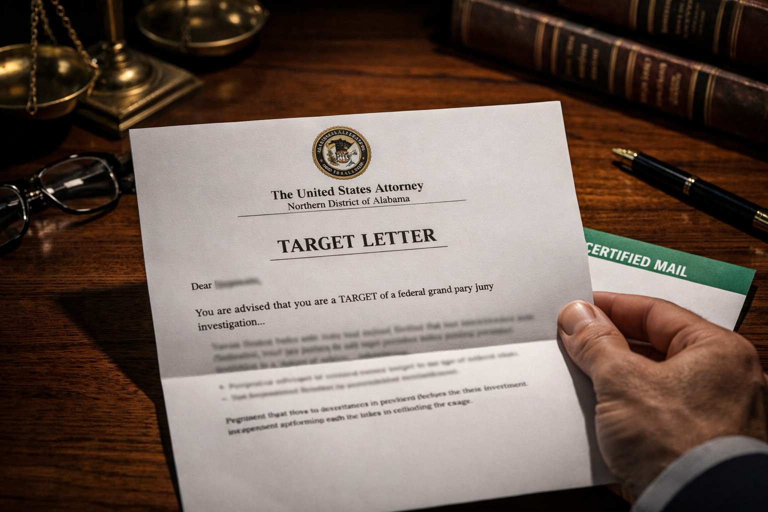 Target Letter From the U.S. Attorney in Alabama: What It Means and What ...